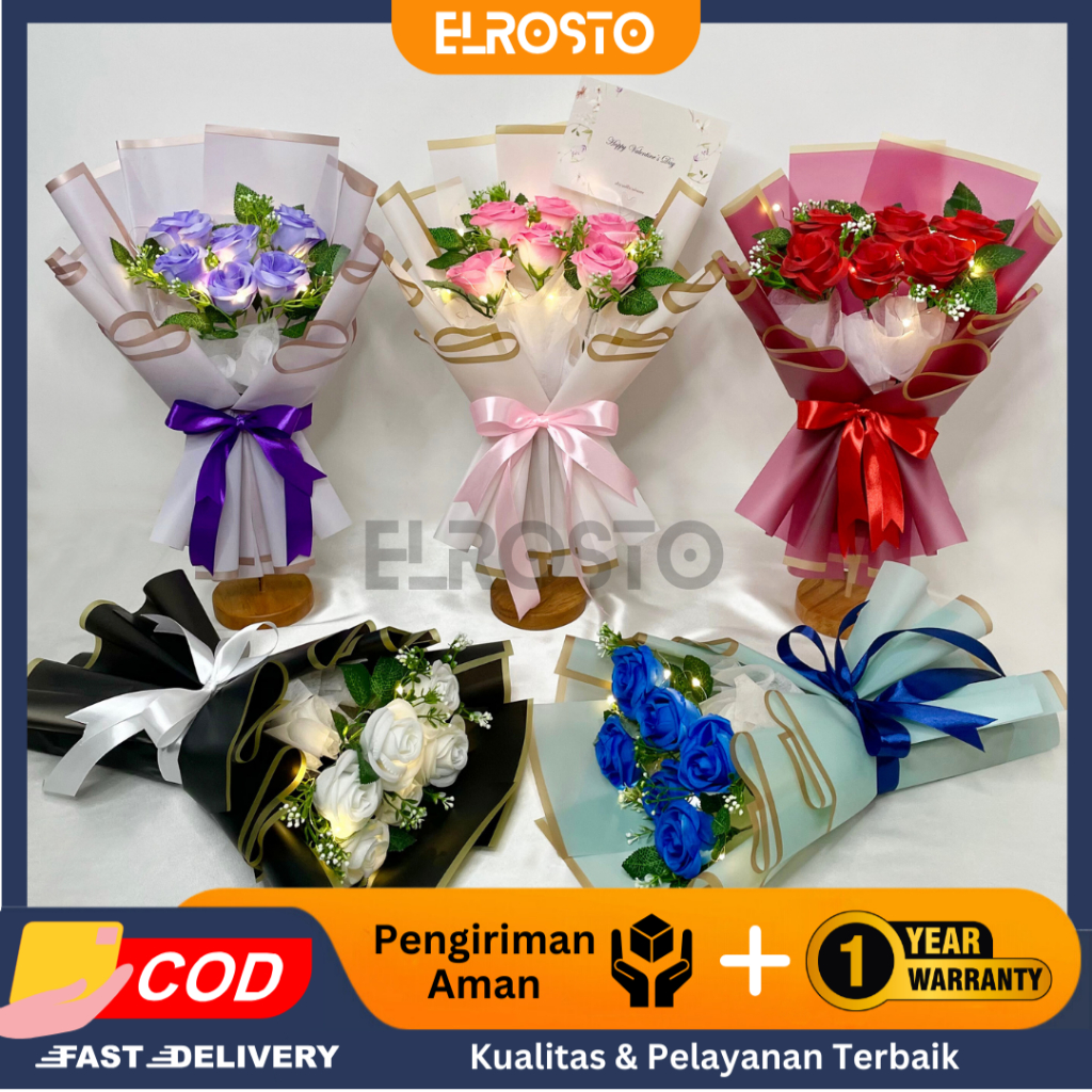 Jual Bouquet Bunga Ulang Tahun Buket Valentine Wisuda Graduation Sidang ...