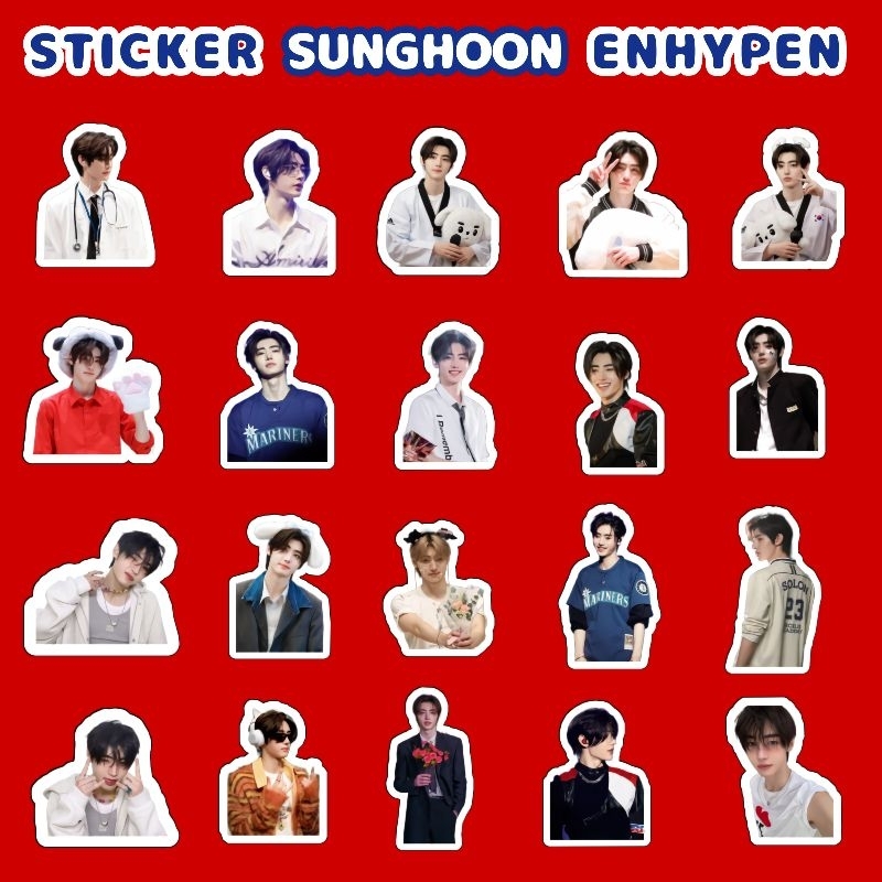 Jual Sticker Deco SUNGHOON ENHYPEN | Shopee Indonesia