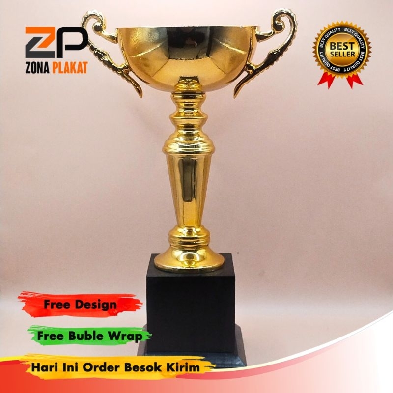 Jual trophy, trophy alumunium, trophy piala logam, trophy sepuh emas ...