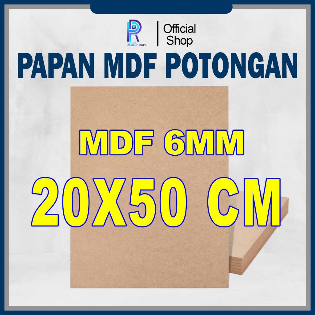 Jual MDF 6MM Papan Kayu / kayu Mdf Siap Pakai [20x50cm] | Shopee Indonesia