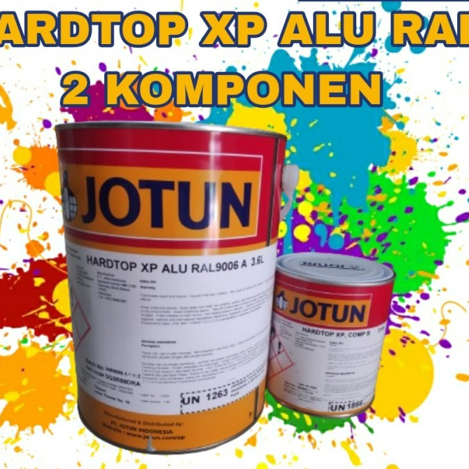 Jual CAT JOTUN HARDTOP XP ALU RAL 2 KOMPONEN 4.05 LTR / JOTUN Hardtop ...