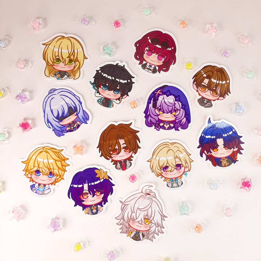 Jual Honkai Star Rail HSR Vinyl Sticker | Shopee Indonesia