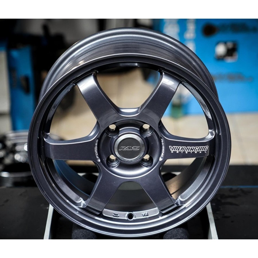 Jual velg mobil ring 15 VOLKRAYS TE37 lebar 6,5 et 42 velg racing r15 ...