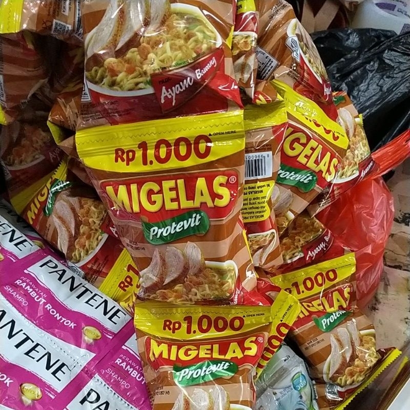 Jual MIGELAS 30G ISI 15 SACHET ,PER RENTENG | Shopee Indonesia