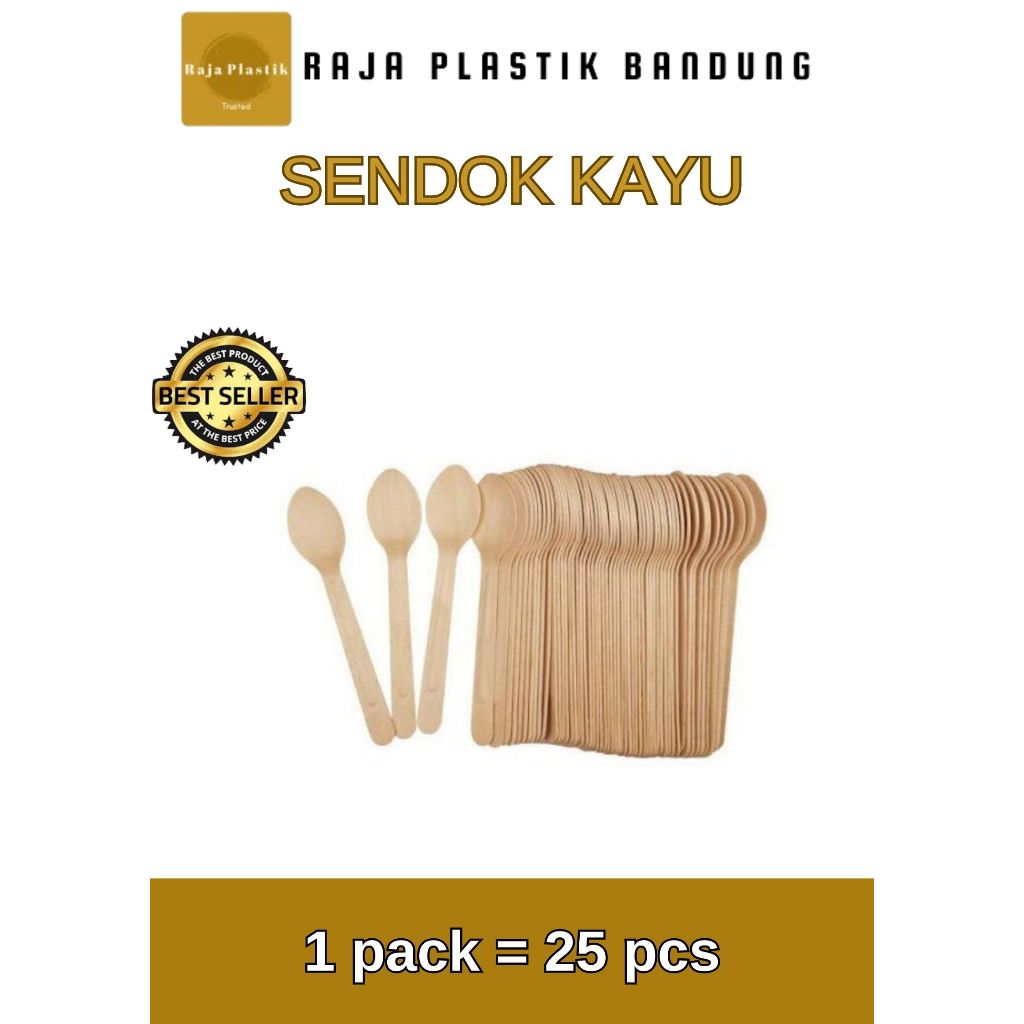 Jual SENDOK MAKAN KAYU Sekali Pakai Sendok Kayu Sekali Pakai | Shopee ...