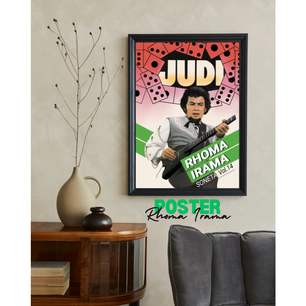 Jual POSTER RHOMA IRAMA UKURAN A3 TIDAK TERMASUK BINGKAI/FIGURA ...