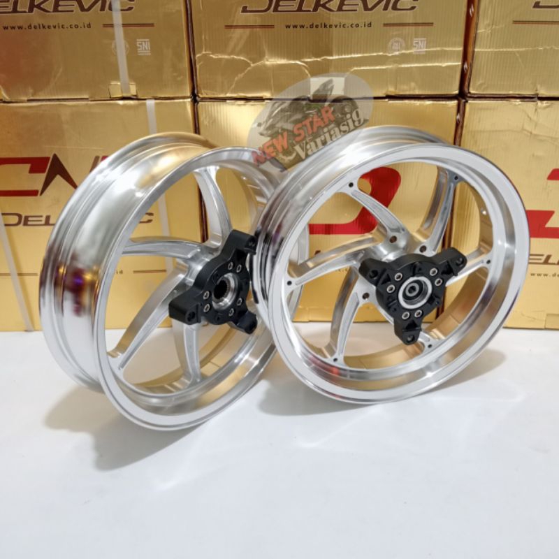 Jual VELG DELKEVIC DND SIX STAR YAMAHA N MAX NEW/N MAX OLD/N MAX TURBO ...
