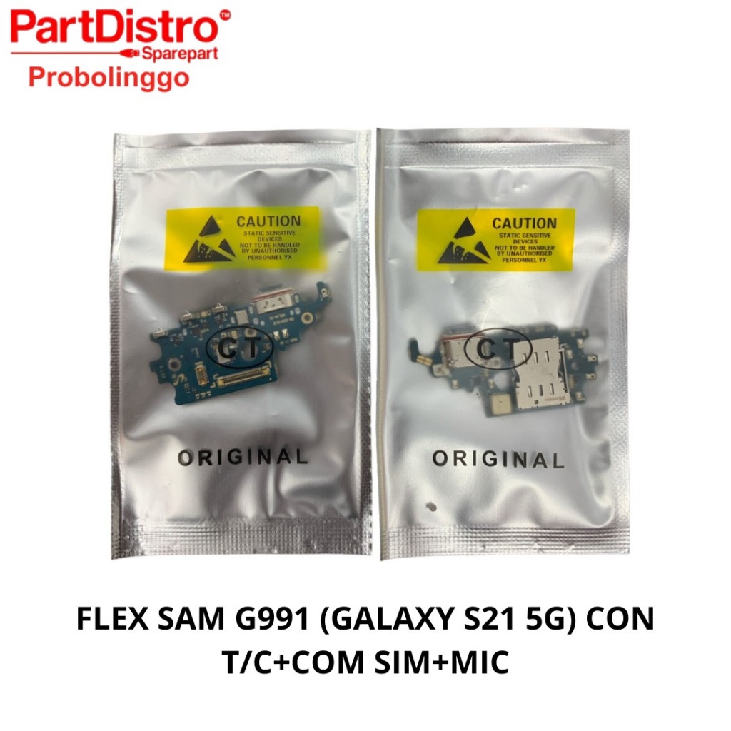 Jual BOARD CAS FLEX SAM G991 (GALAXY S21 5G) CON T/C+COM SIM+MIC ...