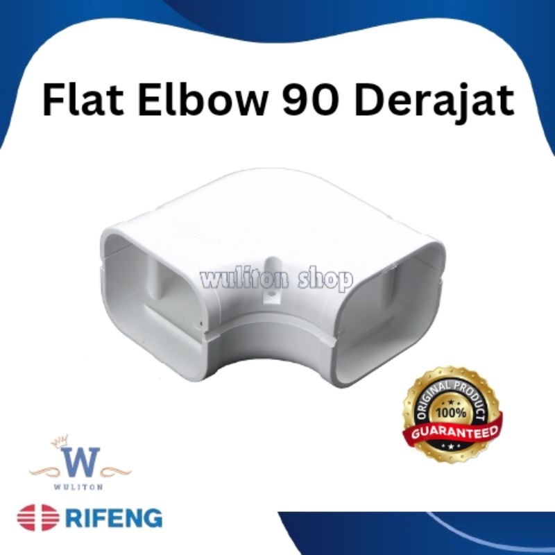 Jual Flat Elbow 90 Derajat Protective Pipe AC Putih | Shopee Indonesia