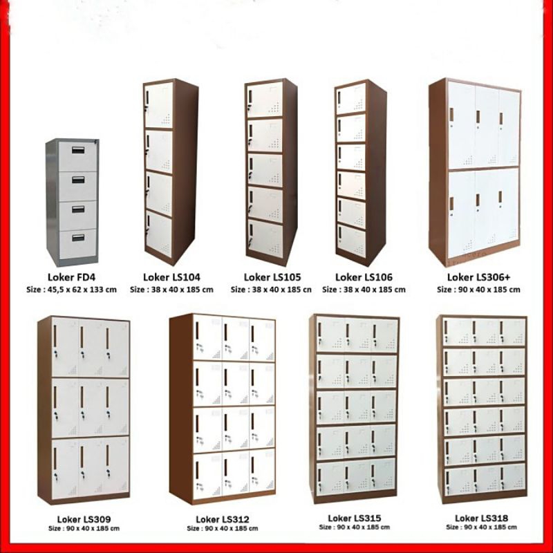 Jual RUMAH MEUBEL FURNITURE/LEMARI LOKER/LEMARI BESI LOCKER (PENJUALAN ...