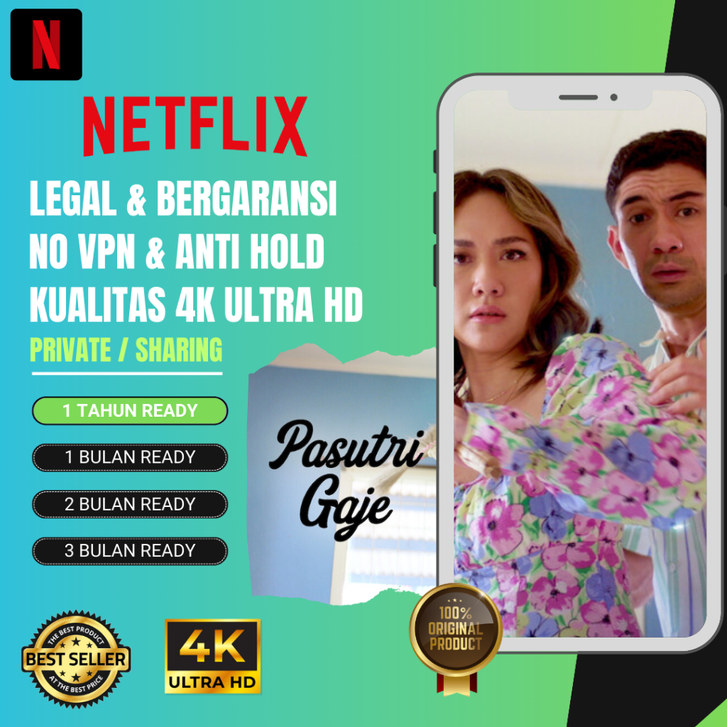Jual NETFLX PREMIUM ULTRA 4K HD BERGARANSI 100% 1 BULAN 2 BULAN 3 BULAN 1 TAHUN ANTI LIMIT ...