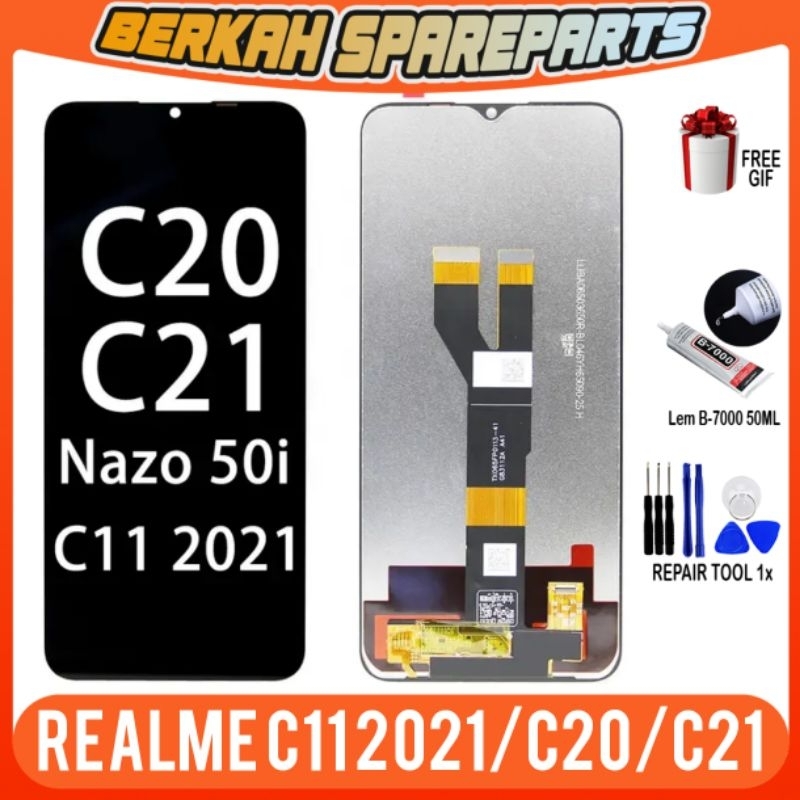 Jual LCD TOUCHSCREEN REALME C11 2021 / C20 / C21 / NARZO 50I FULSET ORIGINAL | Shopee Indonesia