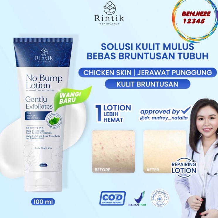 Jual Elegant Lotion Rintik no bump LOTION 1ml tubuh kulit bruntusan ...