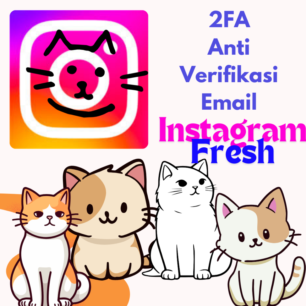 Jual Akun instagram | 2FA 100% Fresh | File by.Spreadsheet | Shopee ...
