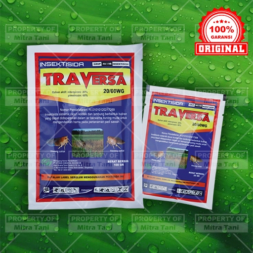 Jual Pembasmi Wereng dan Kutu Insektisida TRAVERSA 20/60 WG Original 25 ...