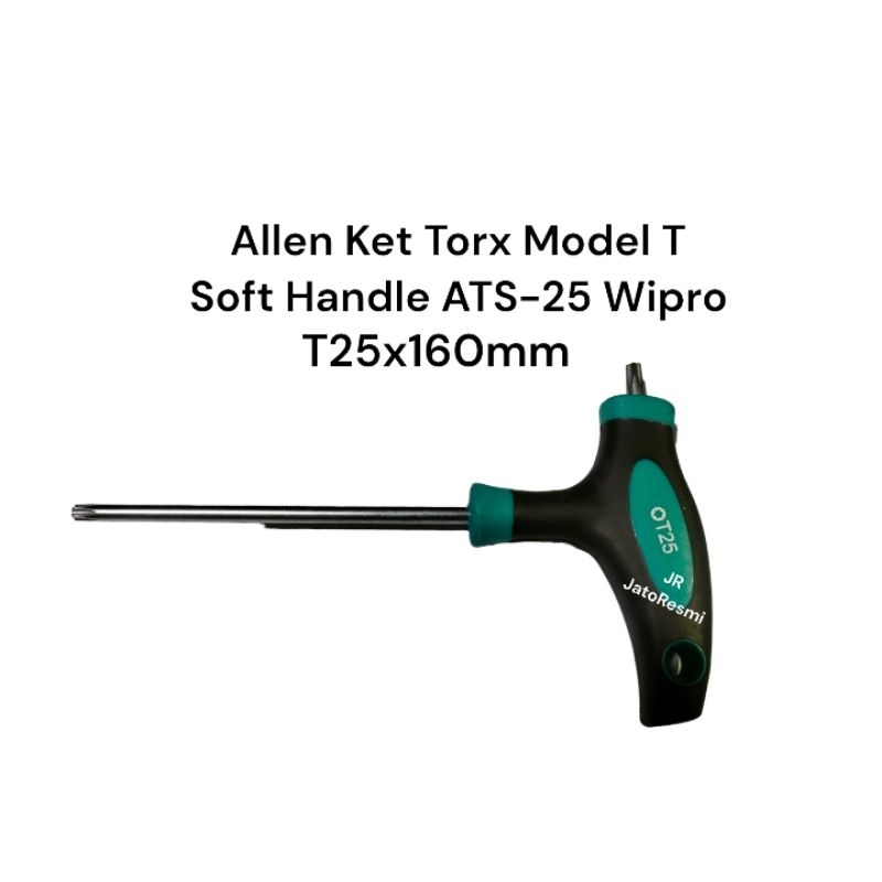 Jual Allen Key Torx Model T Soft Handle T25x160 ATS-25 Wipro | Shopee ...