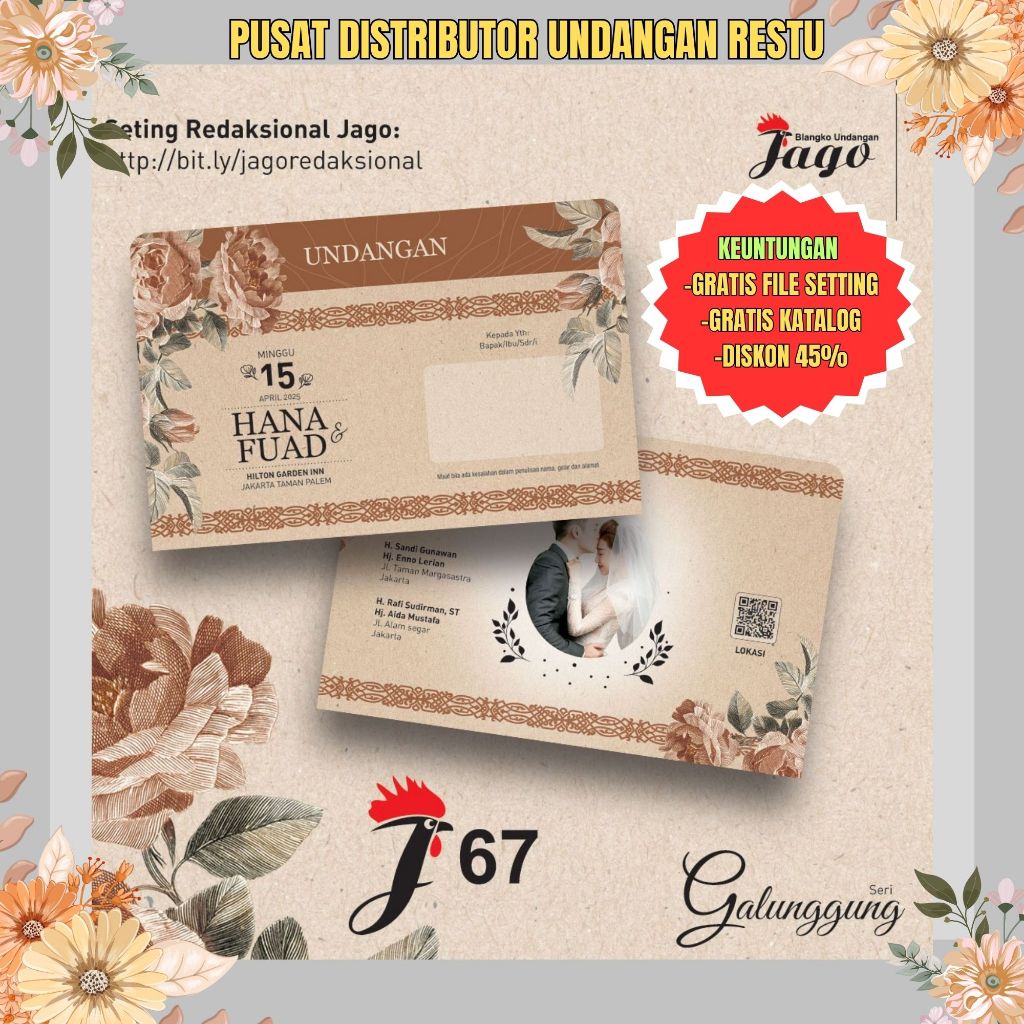 Jual Blangko Undangan Jago 67 | Blangko Undangan Murah | Blangko ...