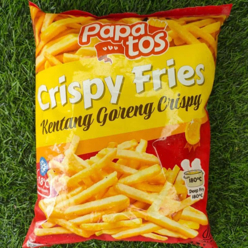 Jual Kentang Papatos Crispy Plato Crispy Cuts Fries Shoestring 1kg ...