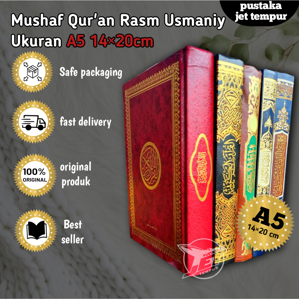Jual Pustaka Jet Tempur Alqur'an Madinah | Quran Beirut | Mushaf ...