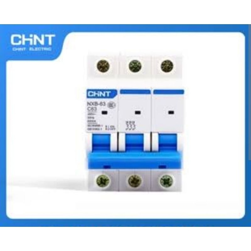 Jual MCB Chint 3 phase 6kA 6A 10A 16A 20A 25A 32A 40A NXB-63 3P | Shopee Indonesia