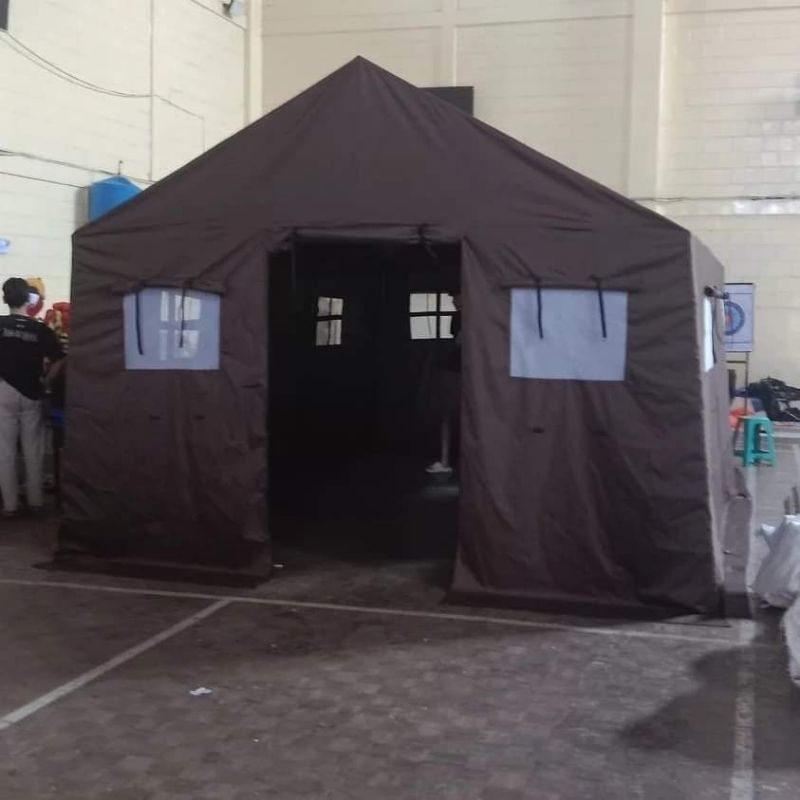 Jual tenda serbaguna 4×6 kain TNI | Shopee Indonesia