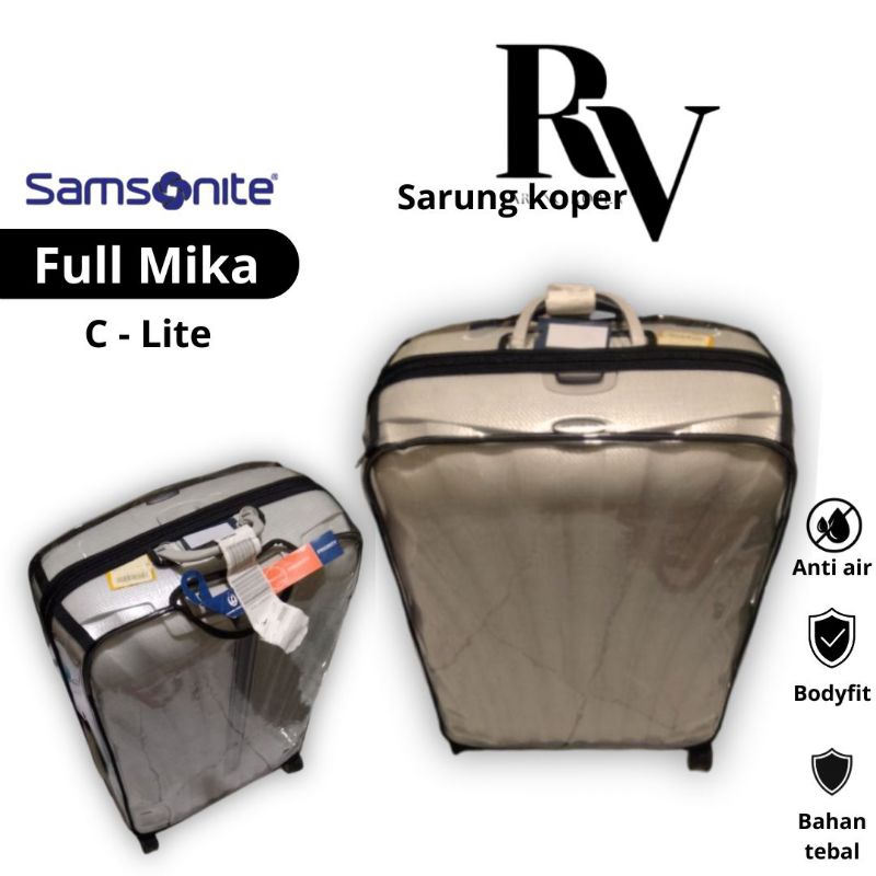 Jual SARUNG KOPER full Mika Cover Koper Samsonite | Shopee Indonesia