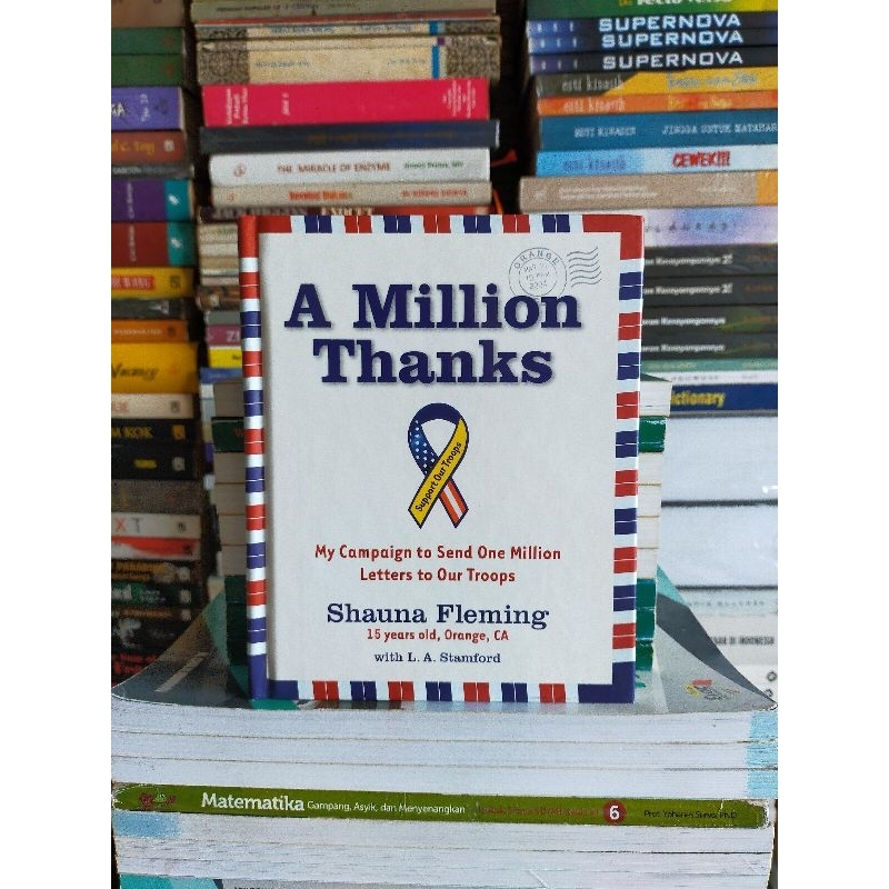 Jual Buku Original (Import) : A MILLION THANKS My Campaign to Send One ...