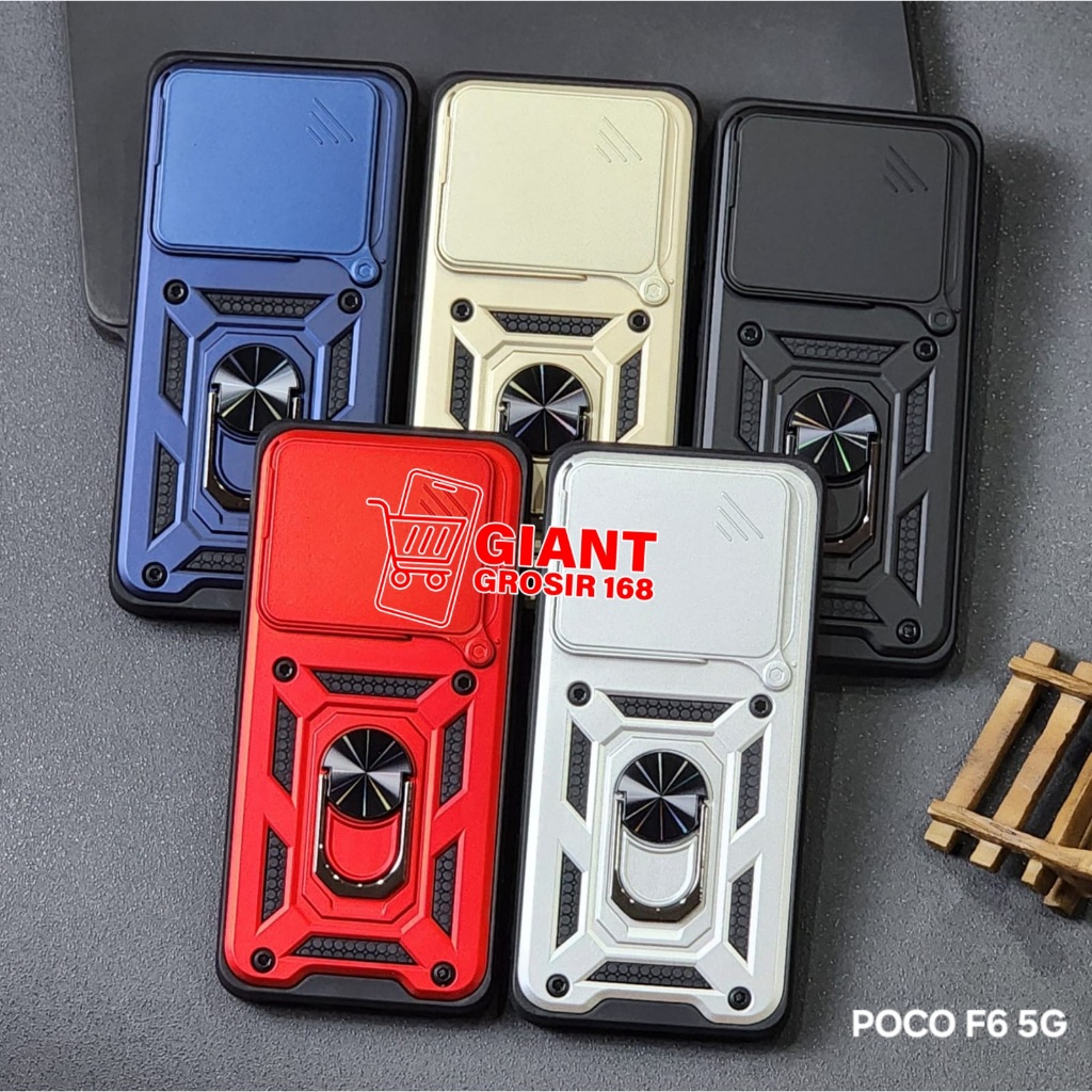Jual Poco F6 5G Case Transformer Slide 2 In 1 Case Poco F6 5G | Shopee ...