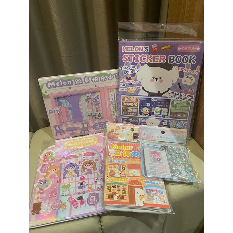 Jual Cute sticker book 3D foam stickers / 2D stickers | Shopee Indonesia