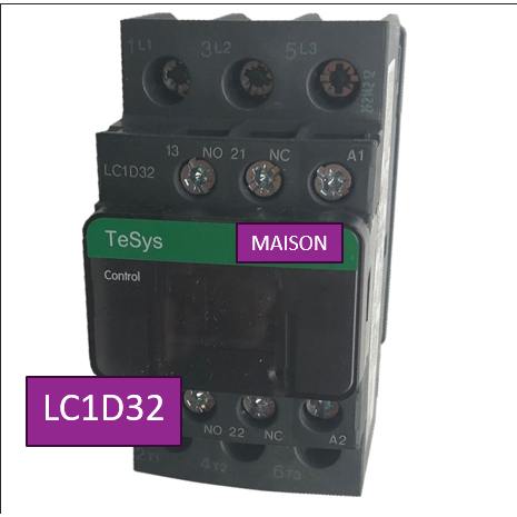 Jual Kontaktor Schn*ider LC1D32M7 50A Kontaktor LC1D32 M7 220V ...