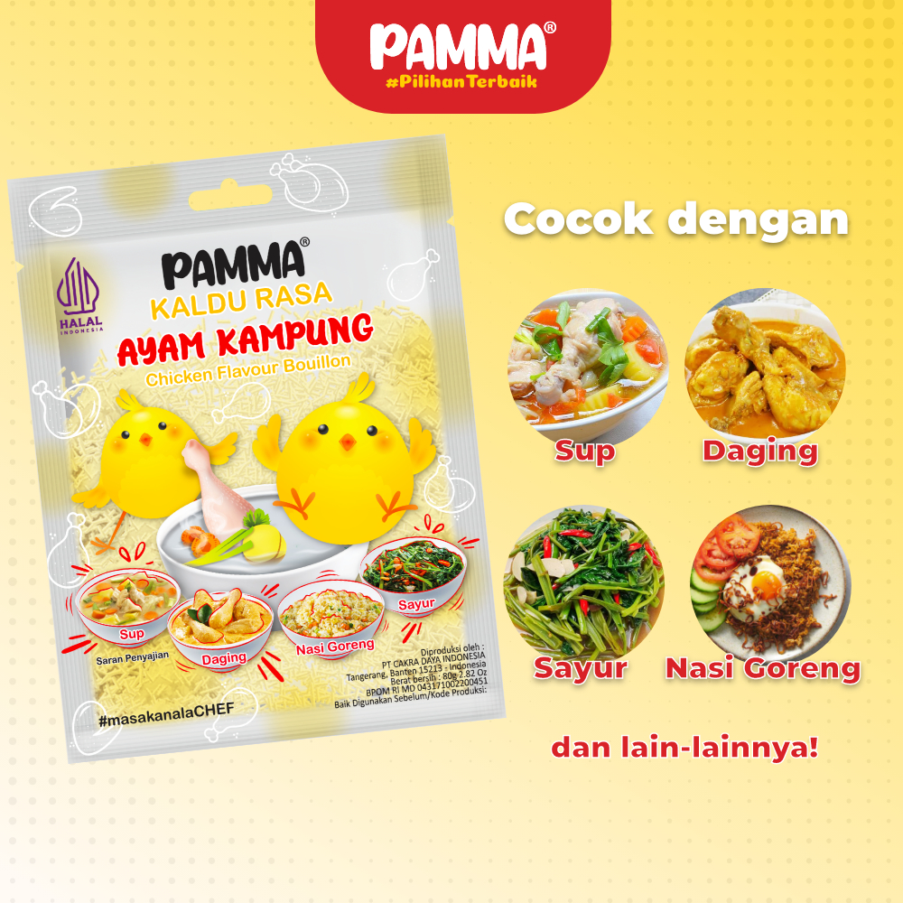 Jual 【BEST SELLER】 Pamma Bumbu Kaldu Rasa Ayam Kampung | Shopee Indonesia