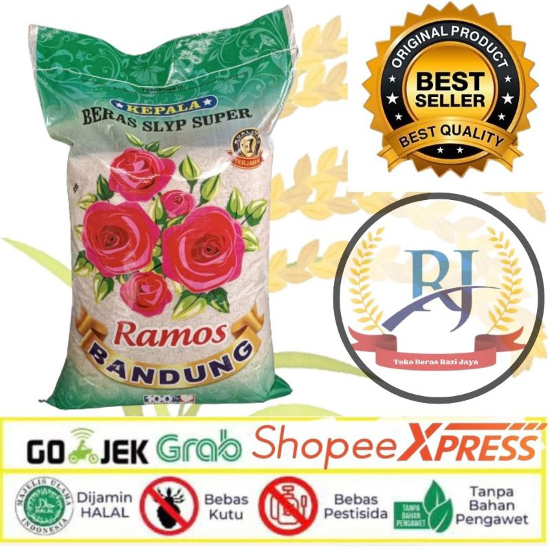 Jual Beras Ramos Bandung 25KG | Shopee Indonesia