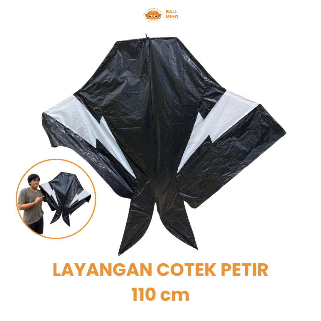 Jual Layangan Cotek Petir 1.1 meter - Layangan Cotek Belolong Petir ...