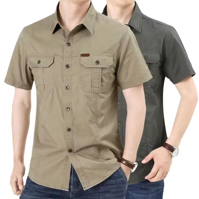 Jual Goodteory Kemeja Outdoor Pria Lengan pendek / Kemeja Lapangan ...