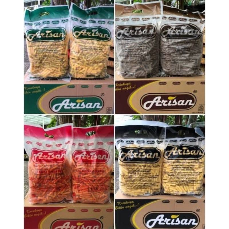 Jual SNACK ARISAN ANEKA RASA -+400gr KEMASAN BESAR | Shopee Indonesia