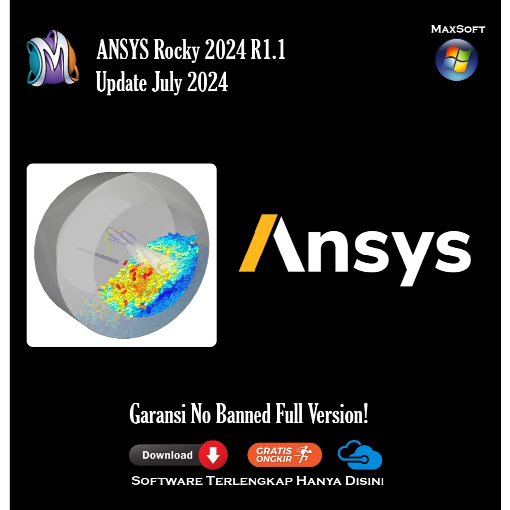 Jual ANSYS Rocky 2024 R1.1 Full Version | Shopee Indonesia