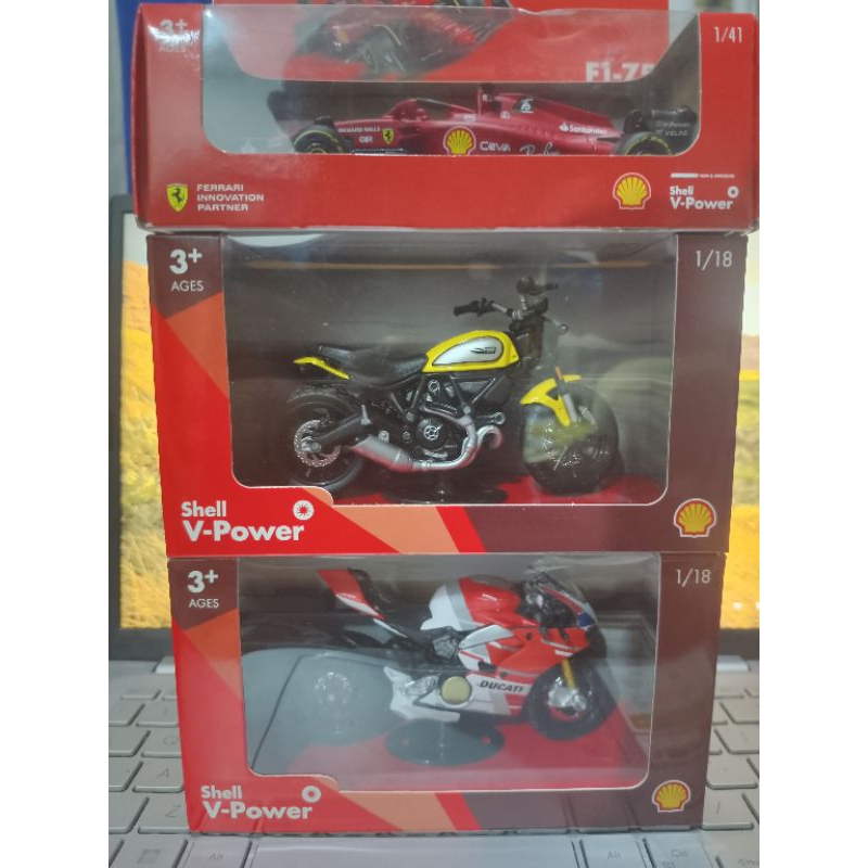 Jual Diecast Shell Partner Ferrari & Ducati | Shopee Indonesia