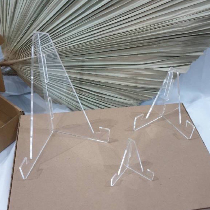 Jual Akrilik Standing Penyangga Akrilik Tatakan Akrilik | Shopee Indonesia