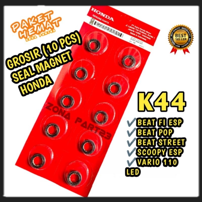 Jual GROSIR (PAKET HEMAT 10PCS) SEAL MAGNET HONDA BEAT FI ESP POP TREET SCOOPY ESP VARIO 110 LED ...