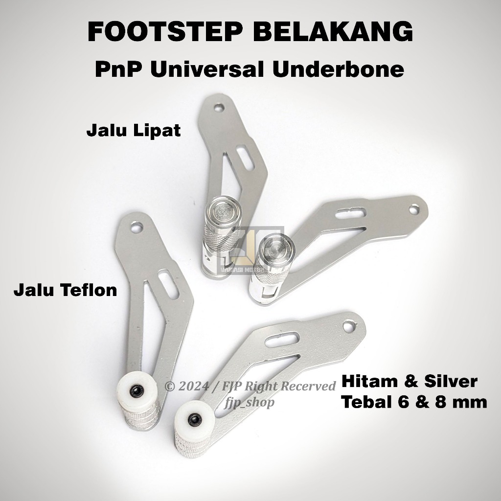 Jual Step Belakang Satria Fu dan Sonic 150r Model L2 New Pustep ...