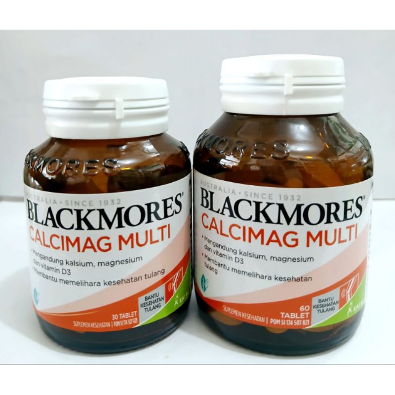 Jual BLACKMORES CALCIMAG MULTI isi 30 tablet / 60 tablet. | Shopee Indonesia