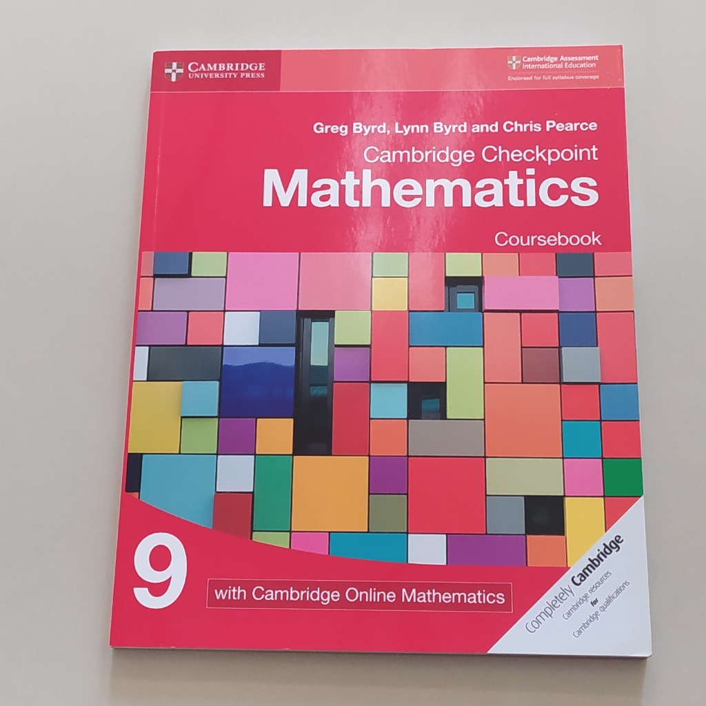 Jual Buku Matematika Cambridge Checkpoint Mathematics Coursebook 9 ...