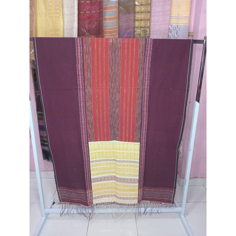 Jual Ulos Pucca/ Ulos Ragi hidup SIRAT BESAR ( LIST MERAH, KUNING ...