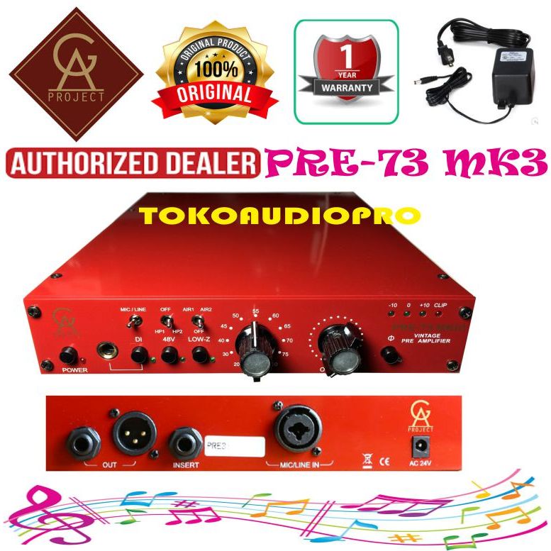 Jual Golden Age Project Pre73 MKIII Microphone Preamp GAP Pre-73 MK3 | Shopee Indonesia