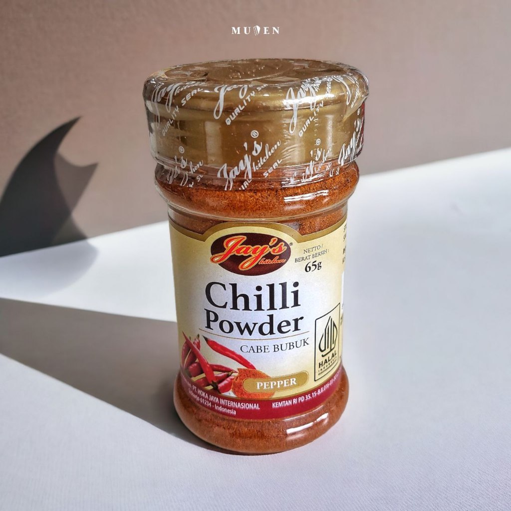 Jual JAYS KITCHEN CHILI POWDER 65 GR | Shopee Indonesia