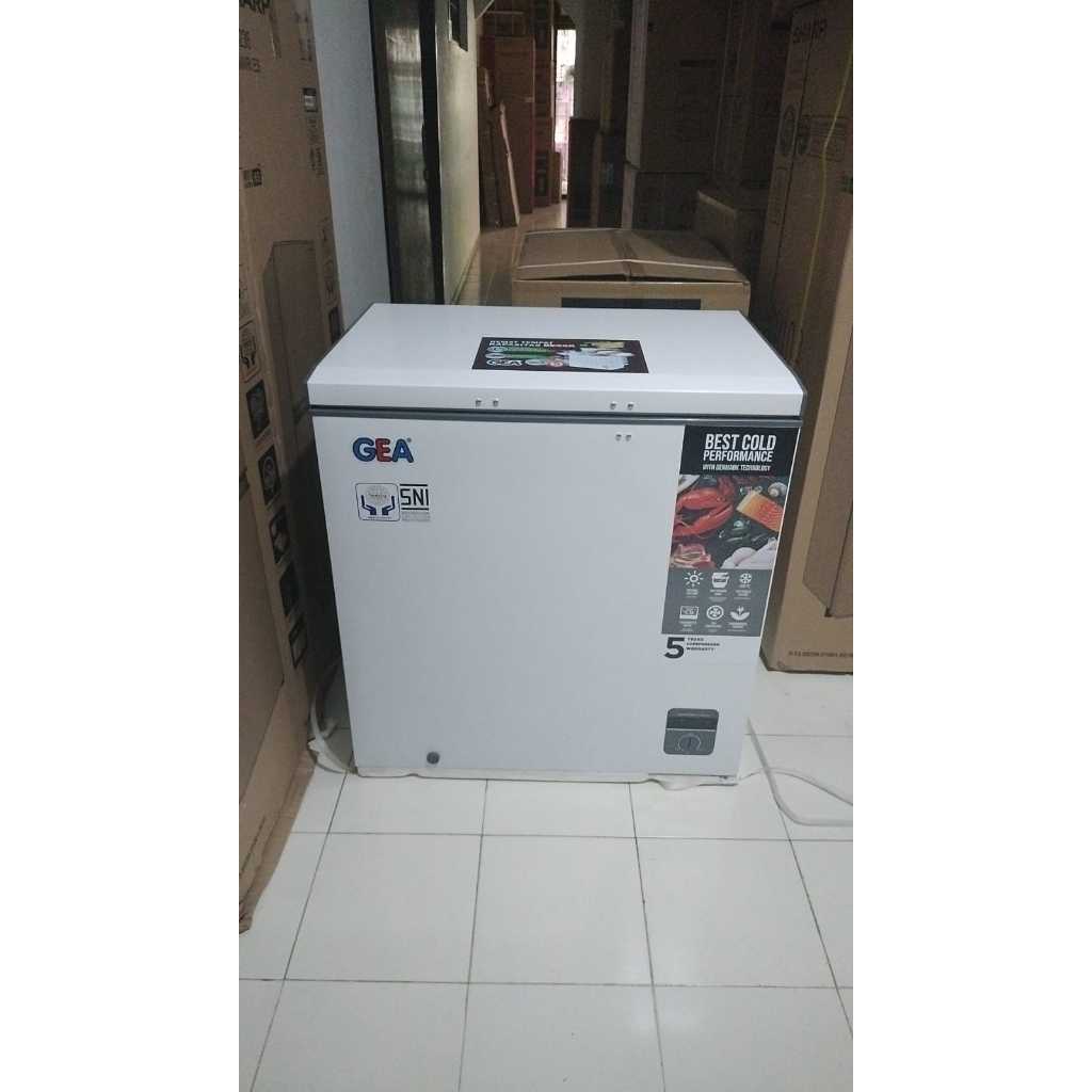 Jual Chest Freezer Gea 210 Liter AB 208R Freezer Box Gea AB-208R ...
