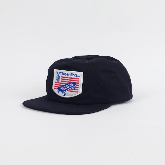 Jual Vintage Snap Back - Skate Boarding - Topi Warna Hitam - Symposia ...