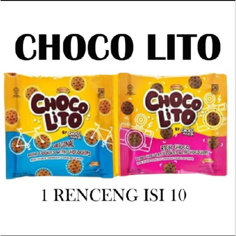 Jual Chocolito Kukis Chococips kecil 1 renceng @10 pcs | Shopee Indonesia