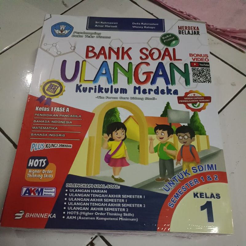 Jual BANK SOAL ULANGAN SEMESTER 1&2 SD/MI KLS I KURIKULUM MERDEKA | Shopee Indonesia