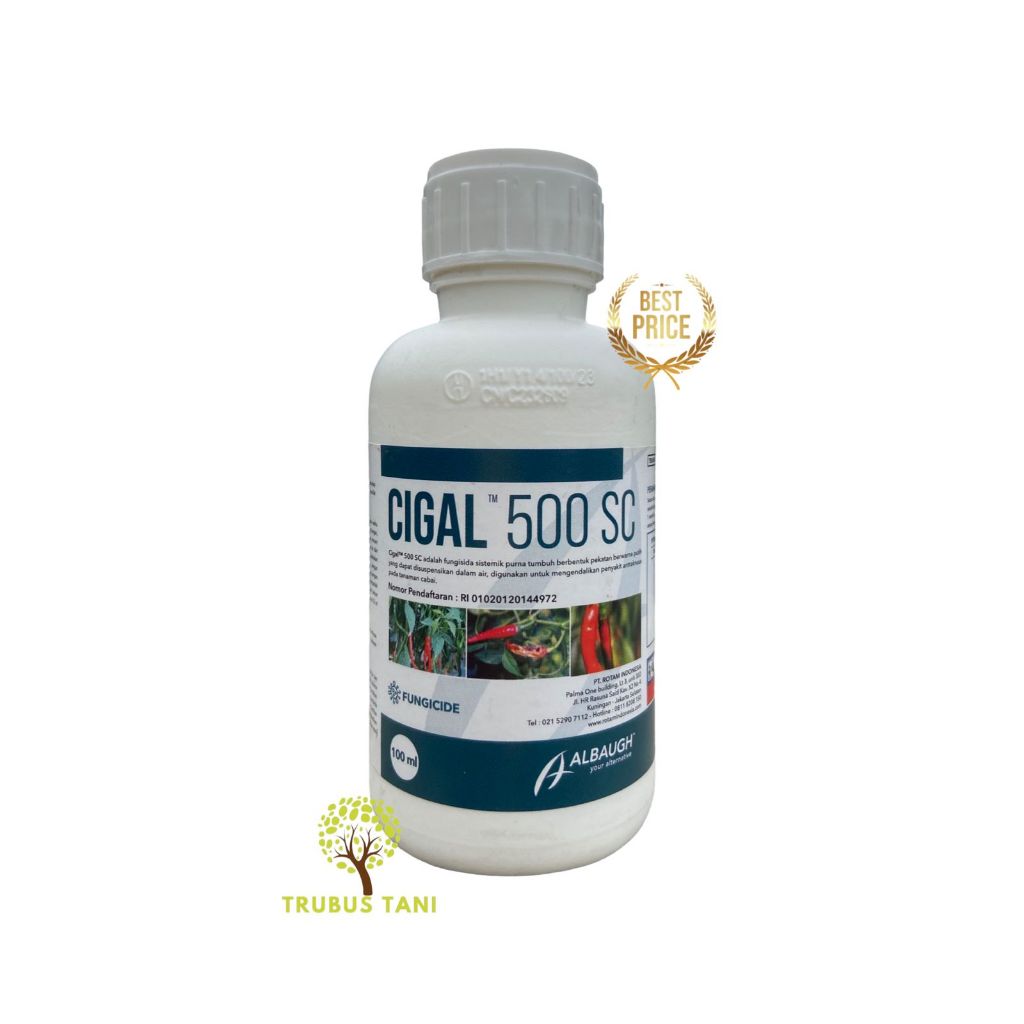 Jual FUNGISIDA TEBUKONAZOL CIGAL 500 SC 100 ML | Shopee Indonesia